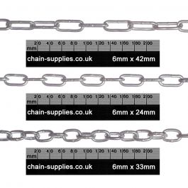 6mm Zinc Plated Chain