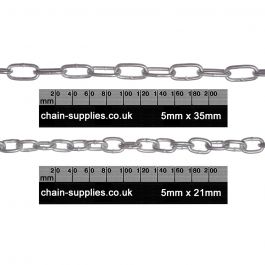 5mm Galvanized Chain