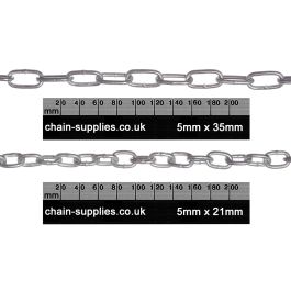 5mm Galvanized Chain